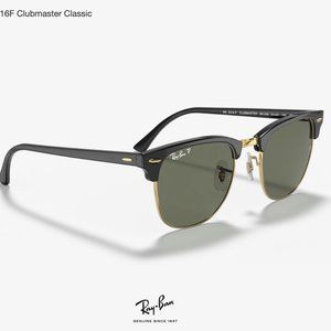 Ray-Ban | Accessories | Nwot Rayban Clubmaster Gold Black | Poshmark